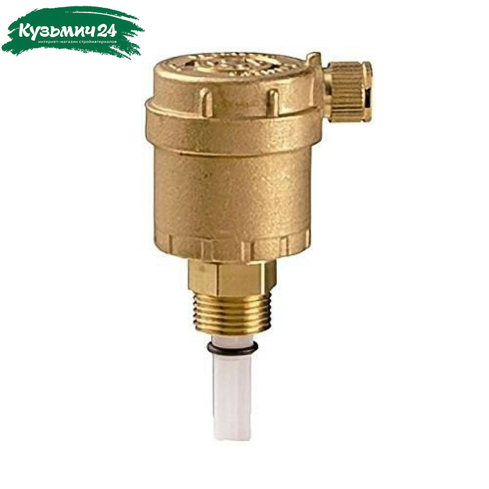 Воздухоотводчик автоматический Giacomini, R88I, 1/2", Н, PN, бар-14, T°C -120, с автозапором, латунь