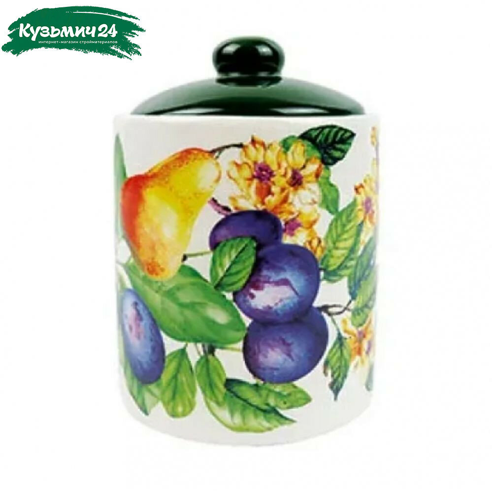 Банка Appetite ZFC263-8 Дюшес керамическая, для сыпучих продуктов 500 мл