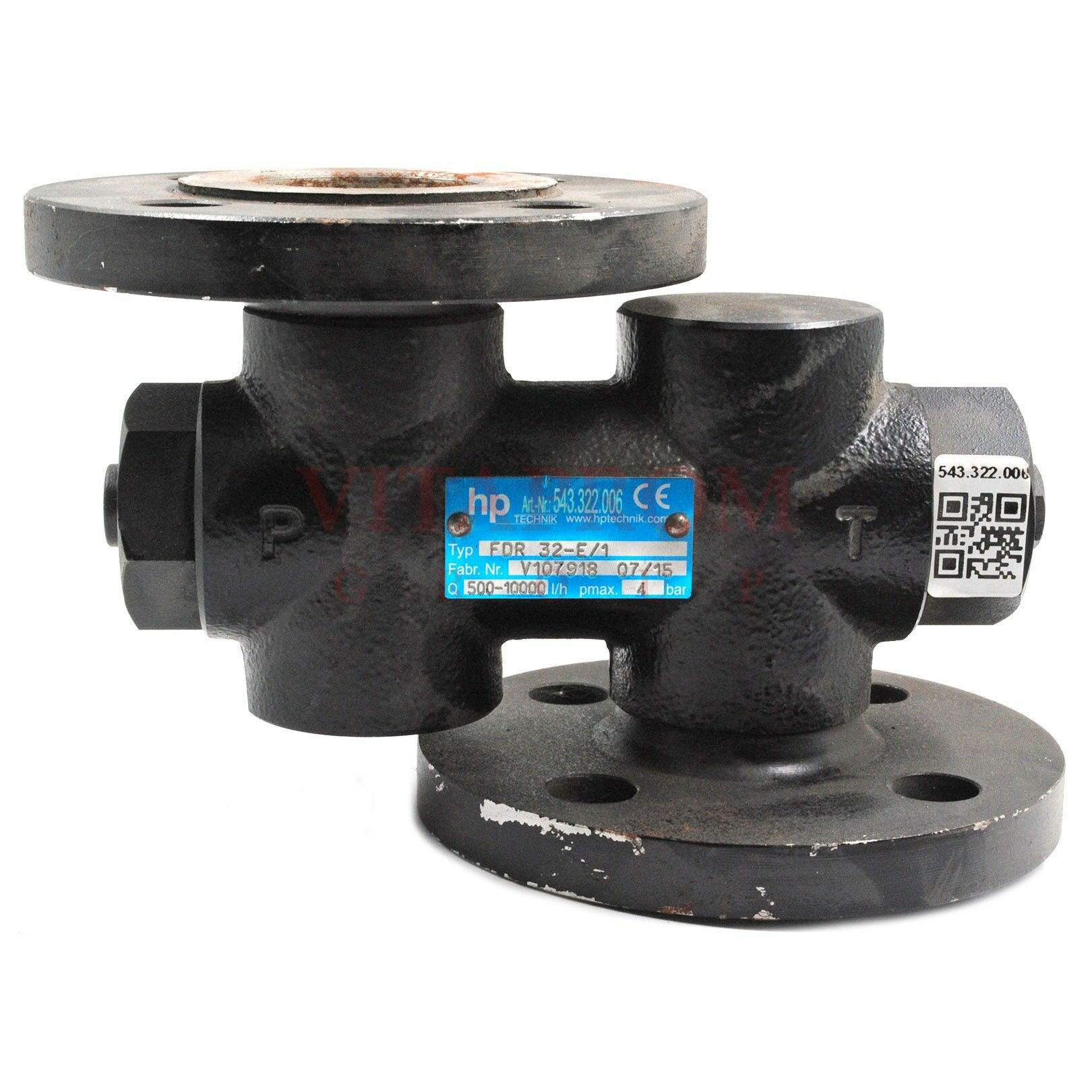 Перепускной клапан hp-Technik FDR 32-E/1