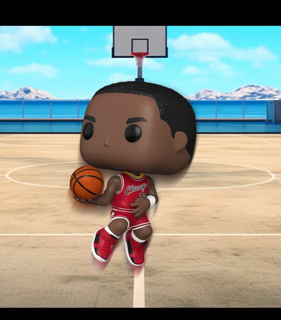 Фигурка Funko POP! "NBA Bulls: Майкл Джордан", статичная, темно-серая, 16 см