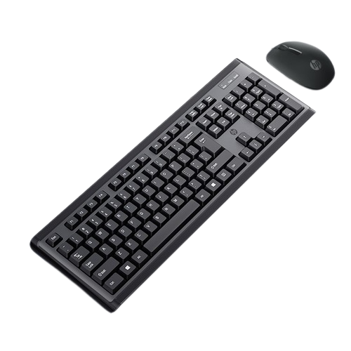 Набор клавиатуры и мыши HP wireless set, белые, 104 клавиши