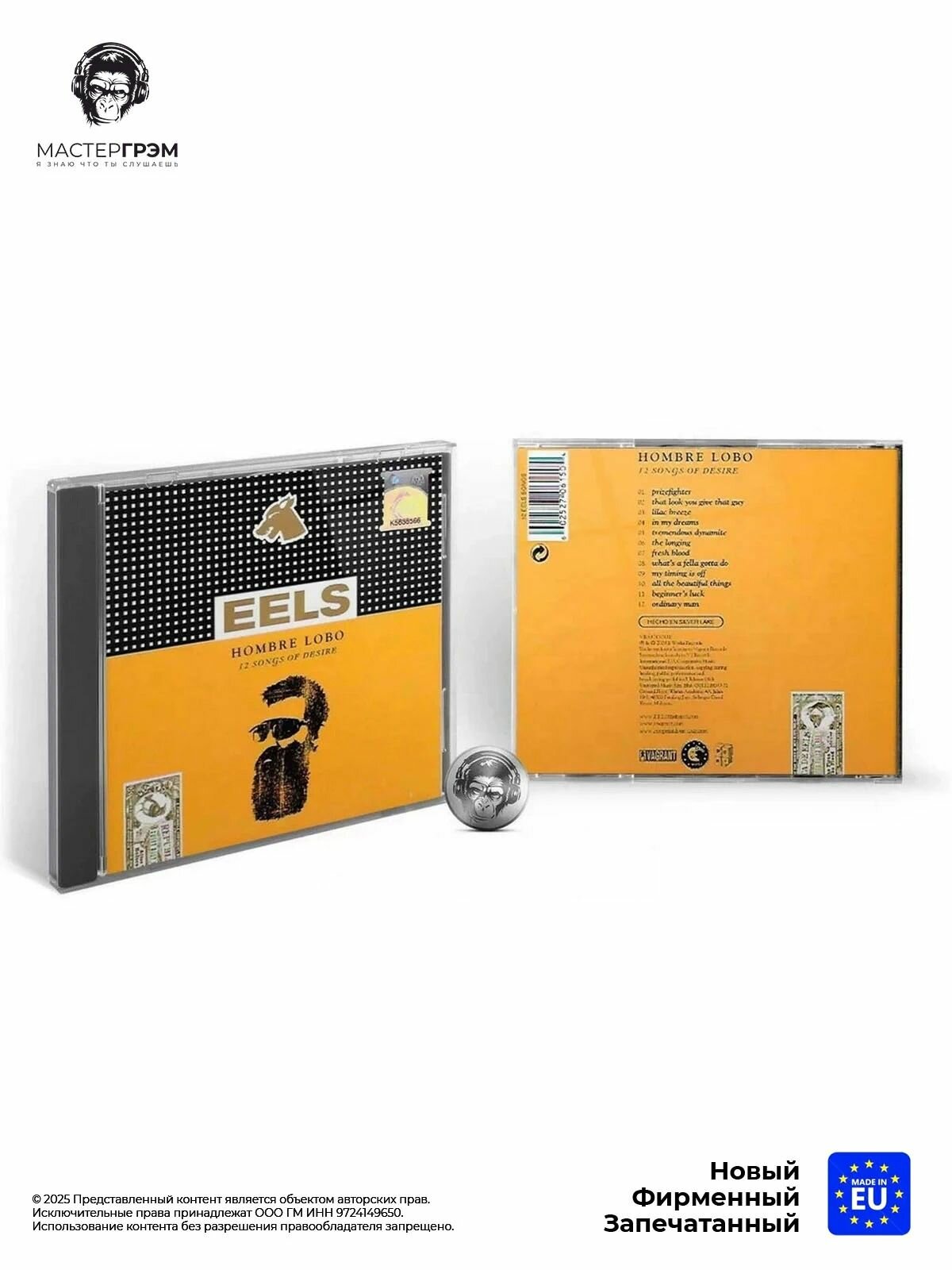 CD диск Eels - Hombre Lobo (CD) 2009, Jewel Case