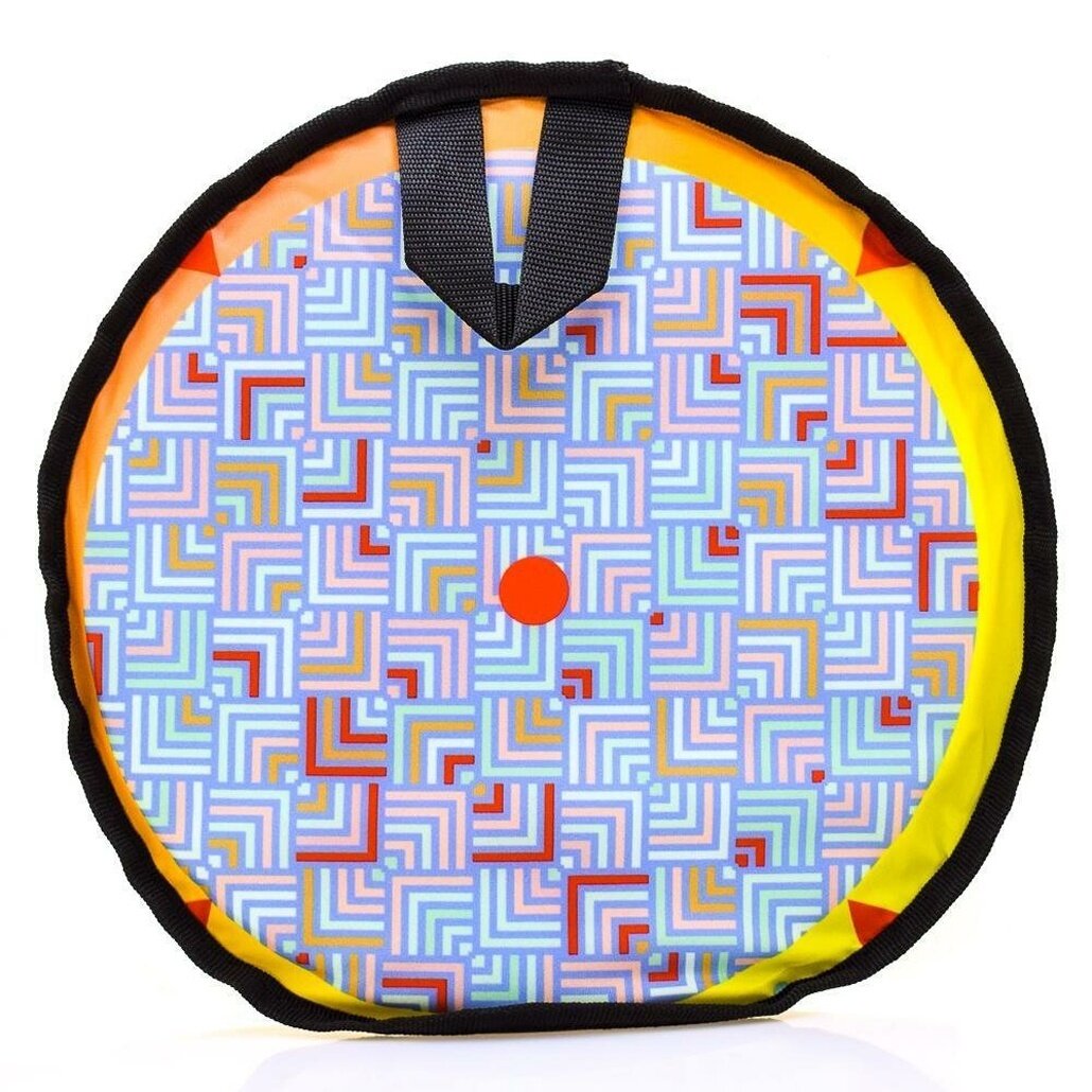 Ледянка «круг» 35 см, оксфорд, пвх‑низ, две ручки, не сплющивается, цвет в ассортименте