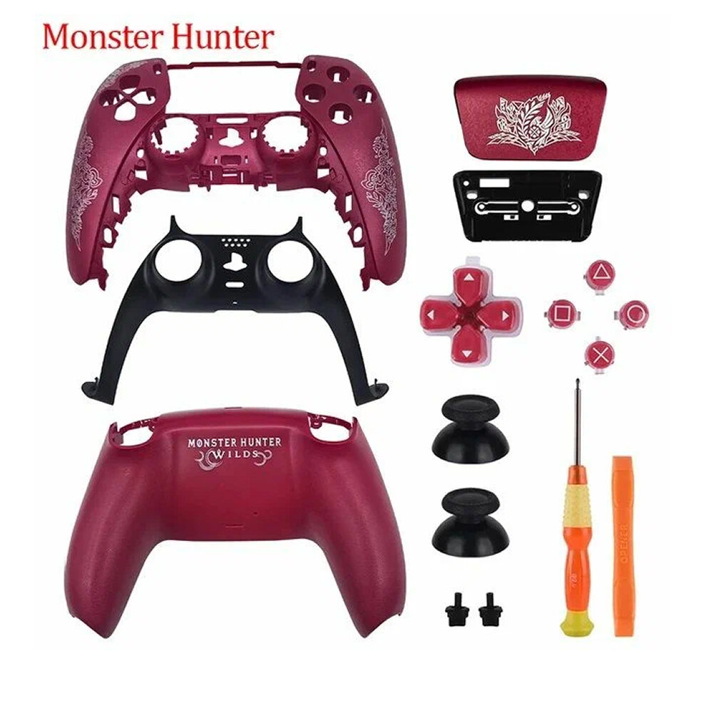 Корпус для геймпада джойстика контроллера Dualsense Sony Playstation 5 PS5 Monster Hunter Wilds