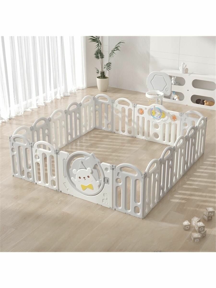 Ограждение для детских игр в детском парке развлечений2250*2250*610 (без коврика для ползания)