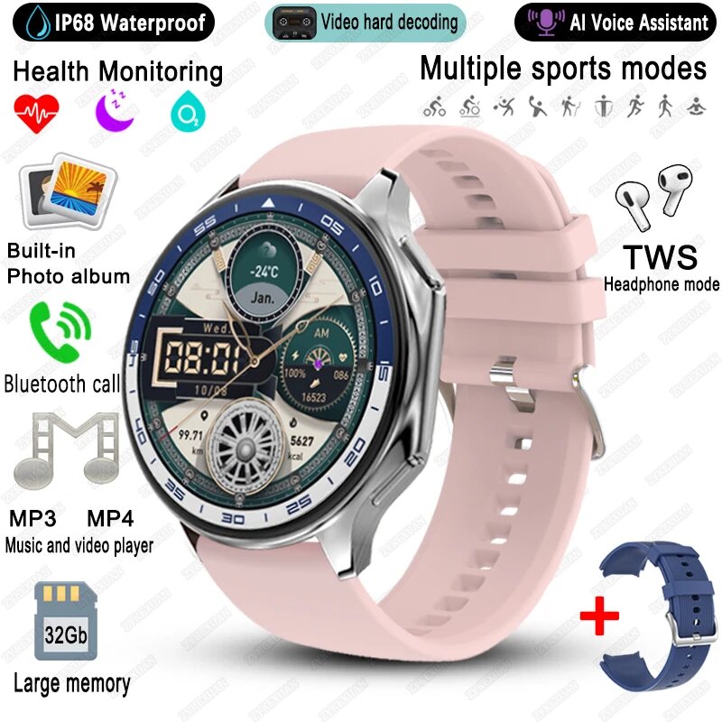 Умные часы OPPO Watch X, 32ГБ, розовый