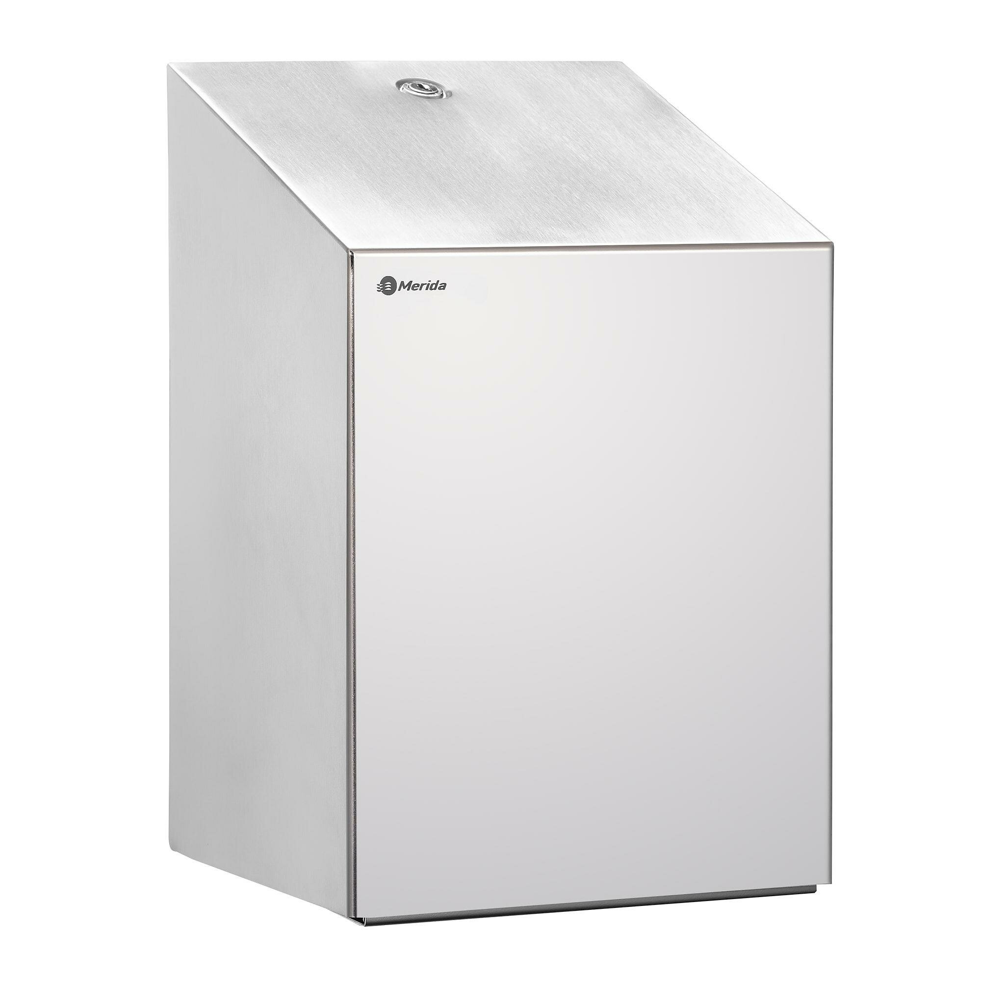 Диспенсер для бумажных полотенец Merida Stella R CSM101. R цвет Нержавеющая сталь