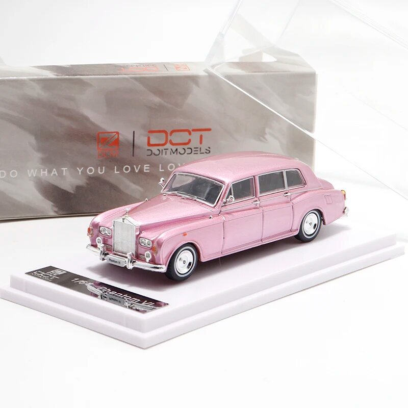 DOT DCM 1:64 Phantom VI Limited299 модель автомобиля Розовый