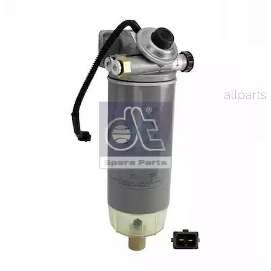 DT SPARE PARTS 462787 фильтр топливный(влагоотделитель) ! в сборе с подогревом \MB ACTROS/AXOR дв. OM 457/501/502