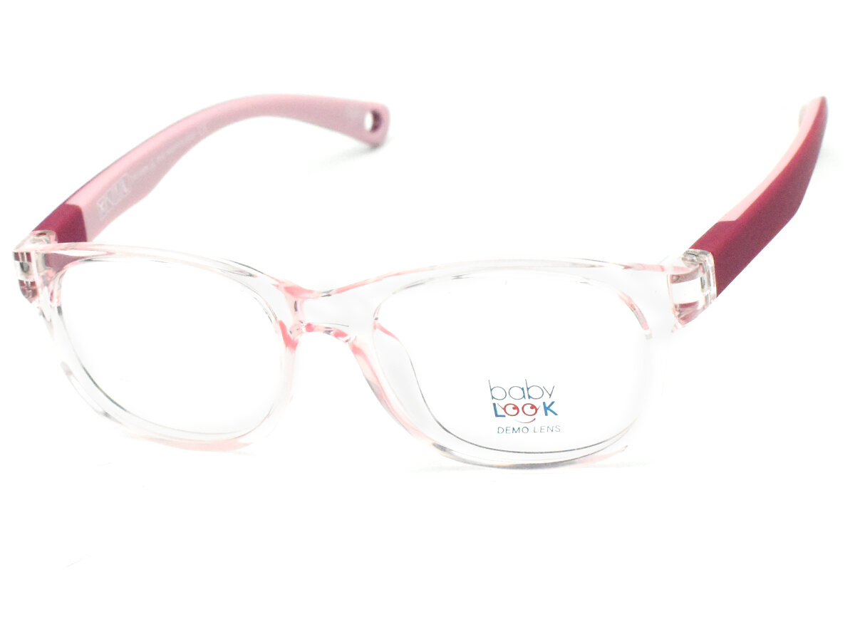 Оправа для очков Babylook BL-52064 C003 пол Детские форма оправы Вайфарер (Wayfarer) цвет оправы Бежевый, Прозрачный