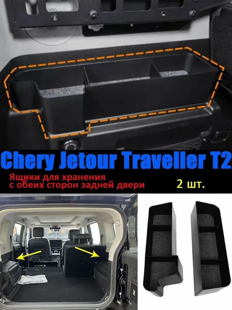 Jetour T2 Защита внешних частей автомобиля, 2 шт.