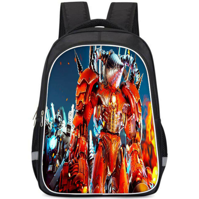 Рюкзак с рисунком аниме большого объема с двойным слоем для мальчиков из оксфордской ткани, размер 6-Три больших.