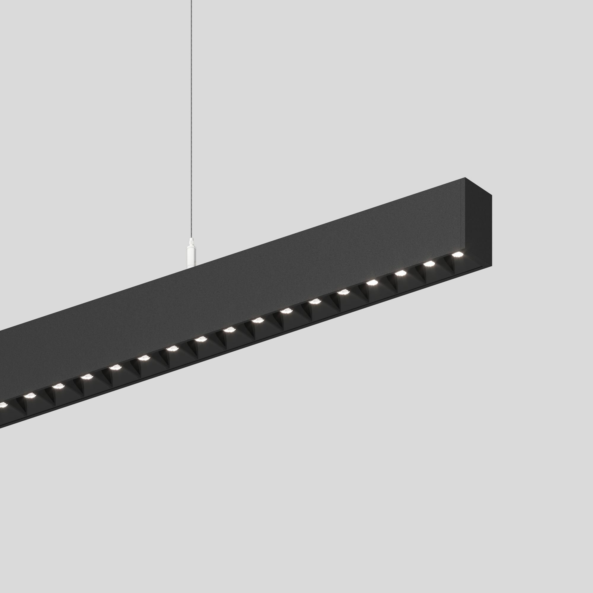 Линейный светильник ShopLEDs Светодиодный светильник линейный Lyra SLU-S-20W 60° Black (белый 6000K)