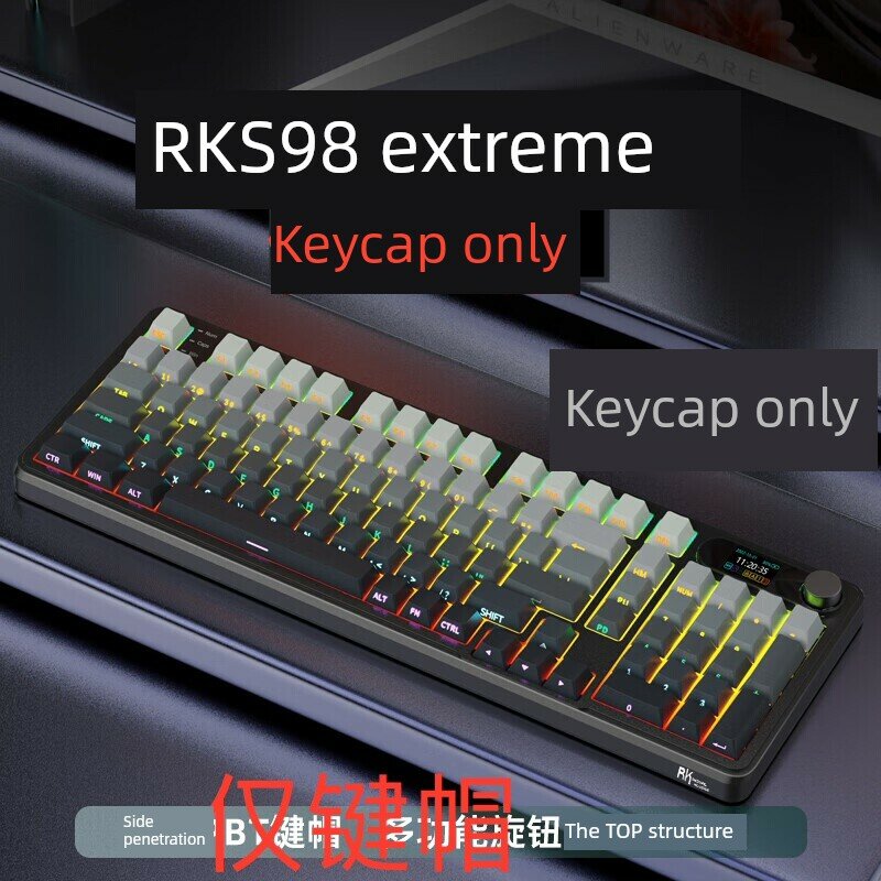 Оригинальные кейкапы PBT для механических клавиатур RKS75/R75PRO/R98/H81/H87/S98 и других, только кейкапы S98