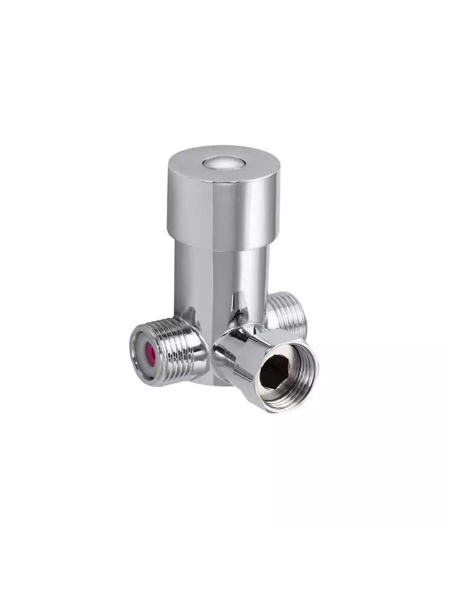 Смеситель терморегулятор Potato трехпроходной, мини-смеситель, термосмесительный вентиль, кран трехходовой