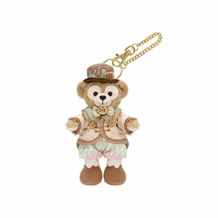 Disney x DISNEYLAND 2025 Duffy Dreamy Celebration Collection Duffy Key Ring Plush Pendant 14cm Height Shanghai Disney null