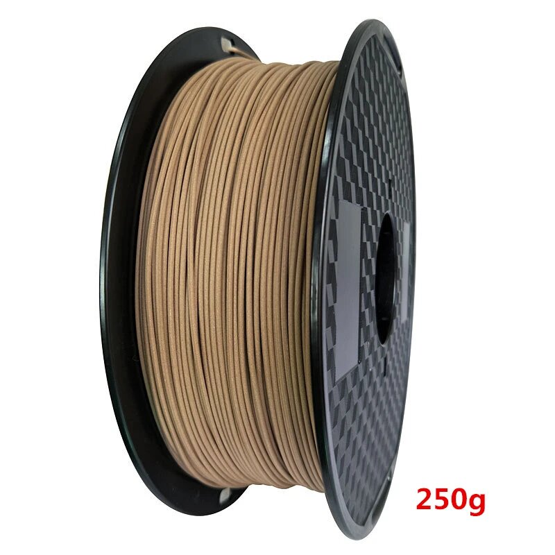 EasyThreed Деревянная нить PLA 1,75 мм светло-темно-красная 250г/0,5кг/1кг Dark Wood 250g
