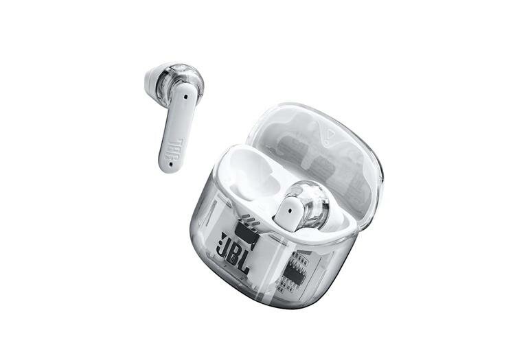 Наушники JBL TUNE FLEX Half In Ear беспроводные, белые, с активным шумоподавлением, защита от пота