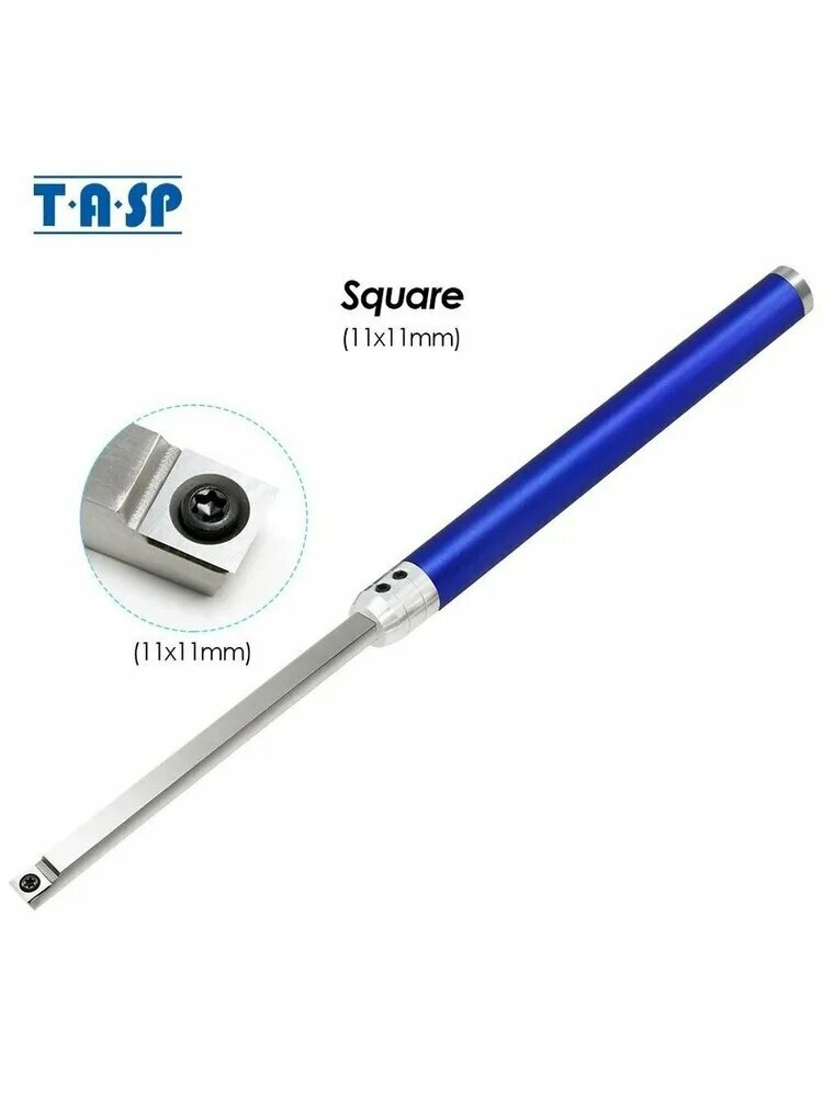 TASP Резец по дереву, Токарные инструменты для деревообработки, твердосплавные лезвия, Квадрат 11x11x2 мм , 1 шт
