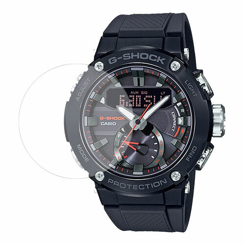 Скрин Мобайл защитный экран для часов Casio GST-B200B-1A из гидрогелевая плёнка прозрачная