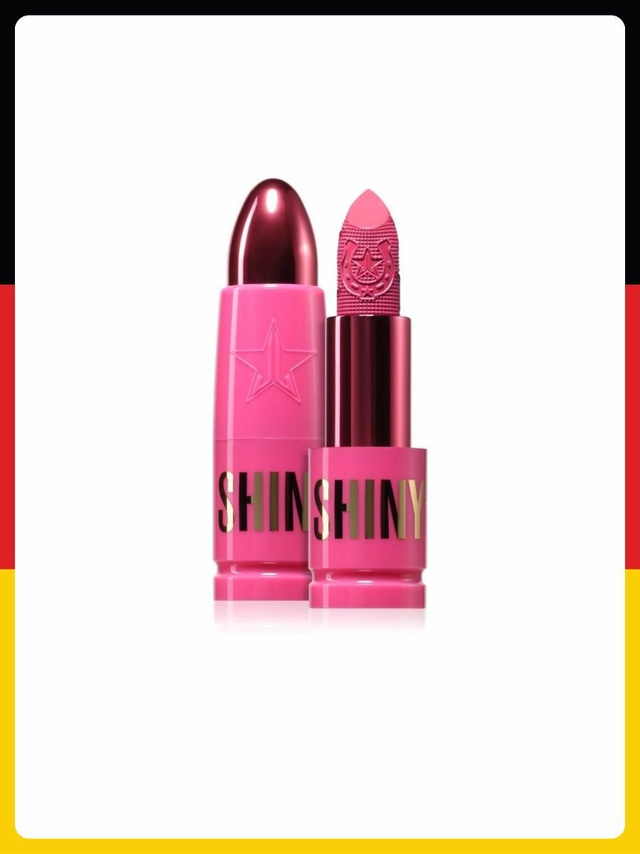 Губная помада Jeffree Star Cosmetics Shiny Trap Lipstick creamy lipstick with satin finish Cotton Candy Queen, 3 г