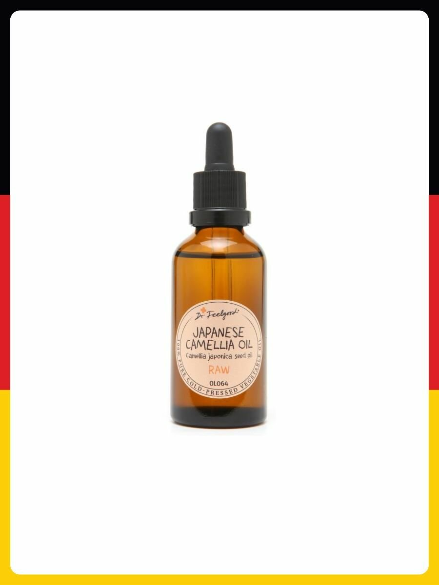 Масло косметическое Dr. Feelgood RAW Japanese Camellia Seed Oil, 100 мл