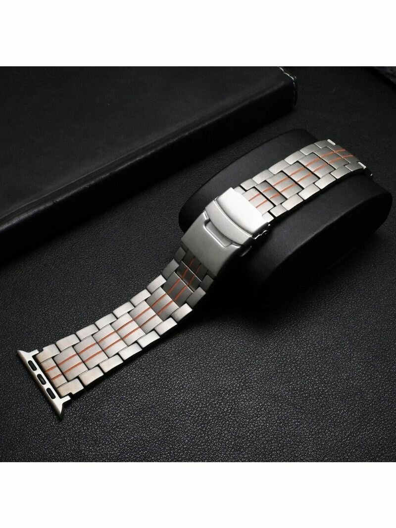 Титановая лента для Apple Watch Ultra3/2 49 мм Металлический ремень для Iwatch 11 10 9 8 7 44мм 45мм 46мм 42мм
