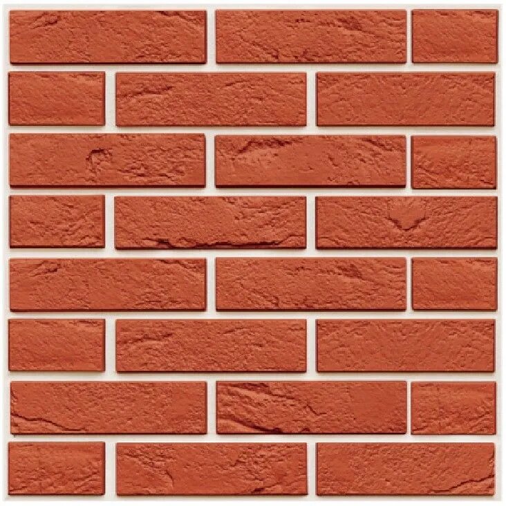 Панели (комплект 10 шт) самоклеющиеся для стен декоративные, 3D, мягкие 30х30 см, толщина 3 мм, водонепроницаемый, Материал ПВХ, мрамор(красный)