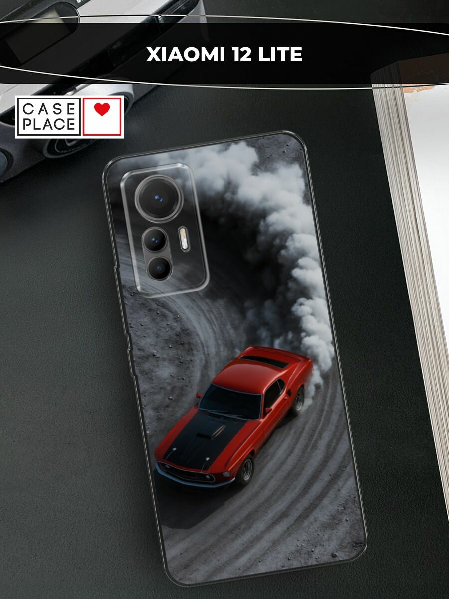 Чехол на Xiaomi 12 Lite / Сяоми 12 Лайт с принтом Скоростная машина 2