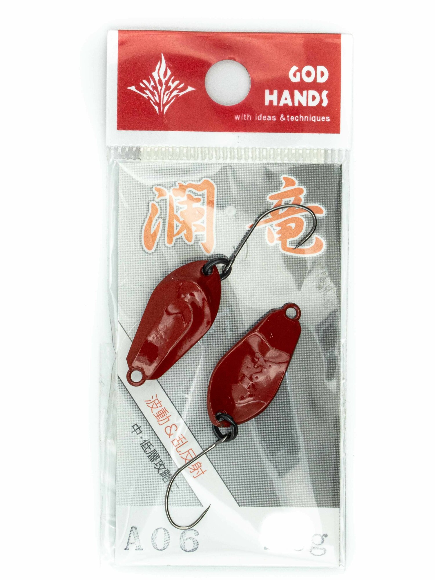 Японская блесна на форель God Hands Area Ranryu, 1.5 гр, A06 / Форелевые приманки для рыбалки