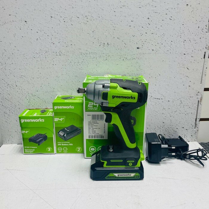 Шуруповерт Greenworks GD24IW400