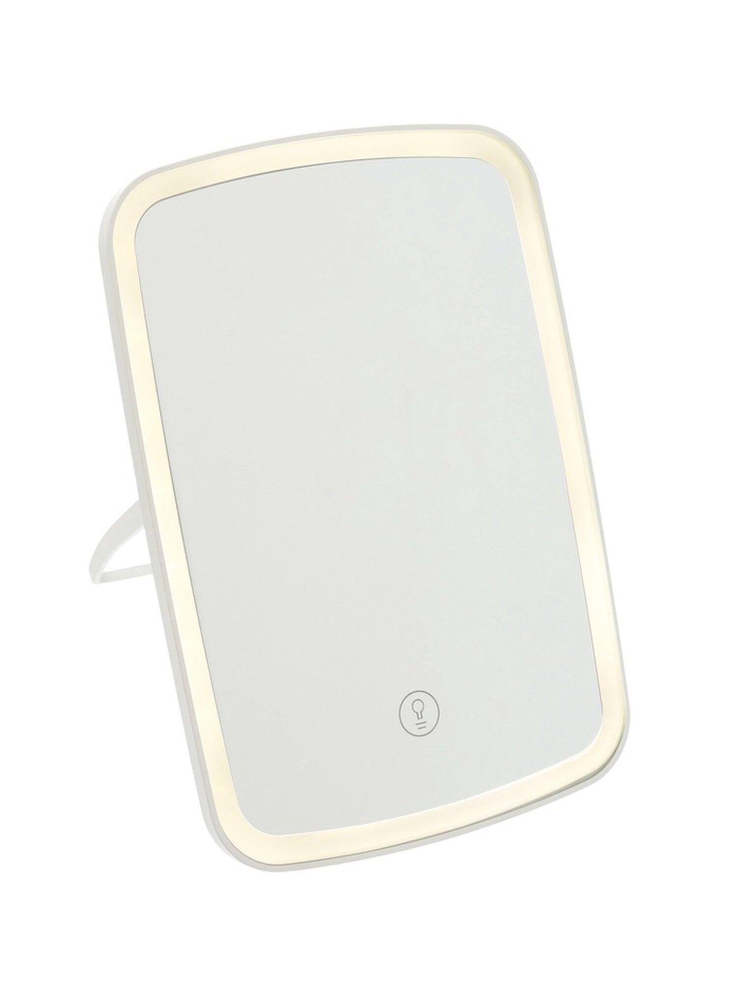 Зеркало KZ-12, подсветка, настольное, 42 диода, USB, 3 режима свечения 10886004