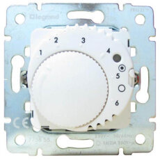 Термостат Legrand Galea Life теплых полов с но контактом белый 775858