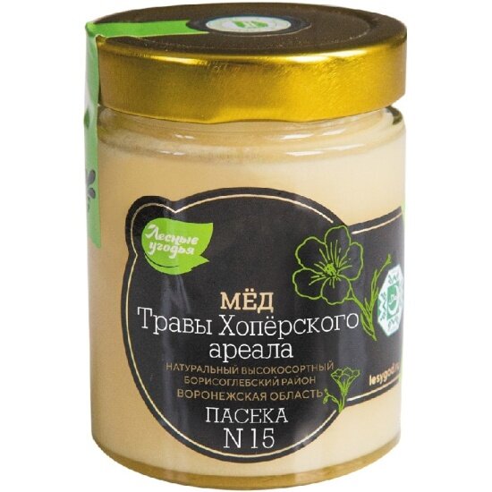 Мёд Лесные Угодья Травы Хоперского ареала 320 г