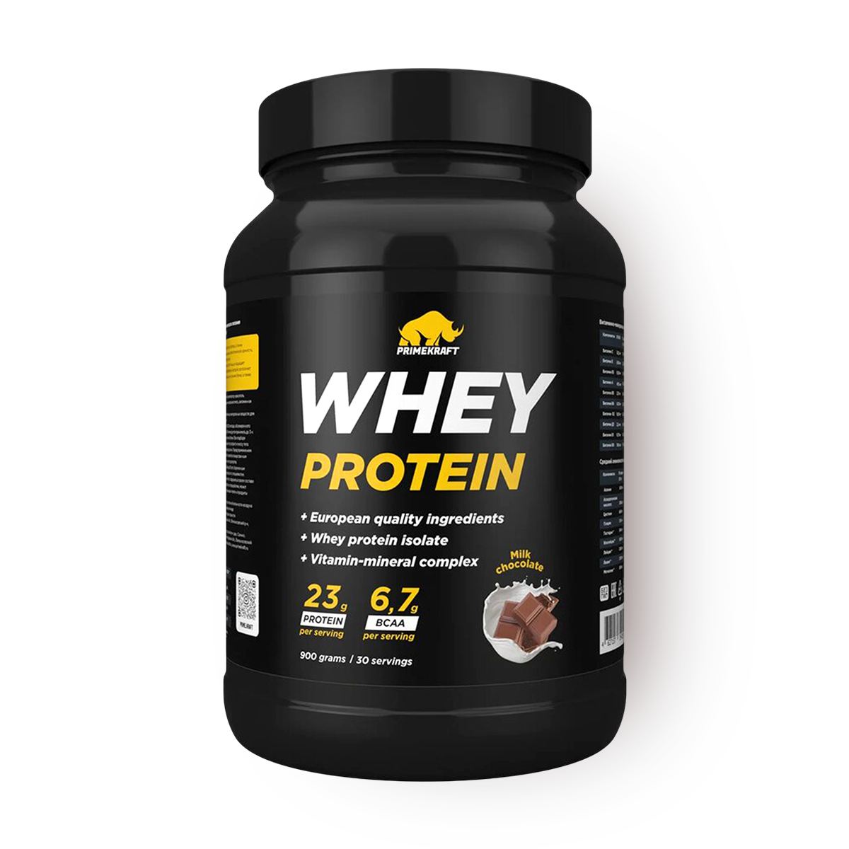 Протеин сывороточный Primekraft Whey Protein молочный шоколад