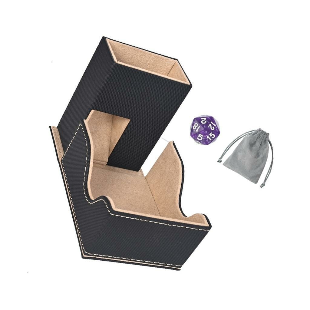Башня для игровых кубиков Премиум-класса со съемным лотком и магнитной застежкой