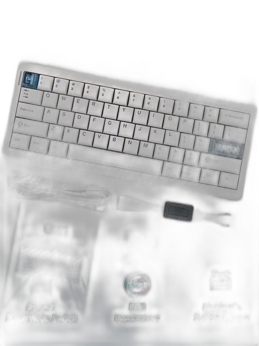 Клавиатура Cidoo qk61 V2 механическая беспроводная