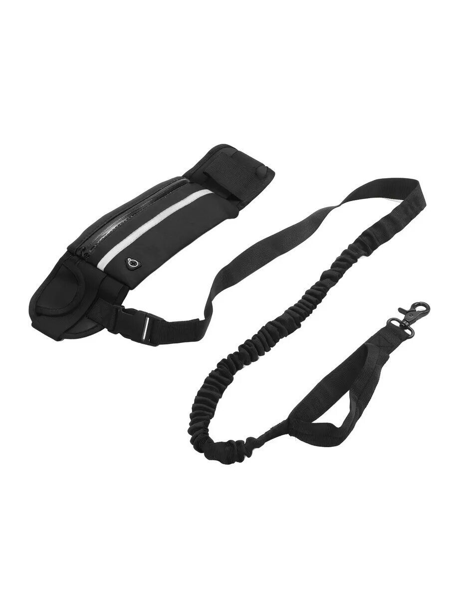 Поводок для бега собаки Ремень Сумка Hands Free