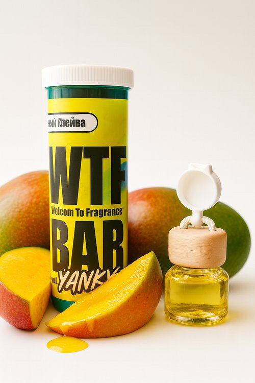 Ароматизатор для автомобиля YANKY - Crazy Lemon, подвесной, 10 мл.