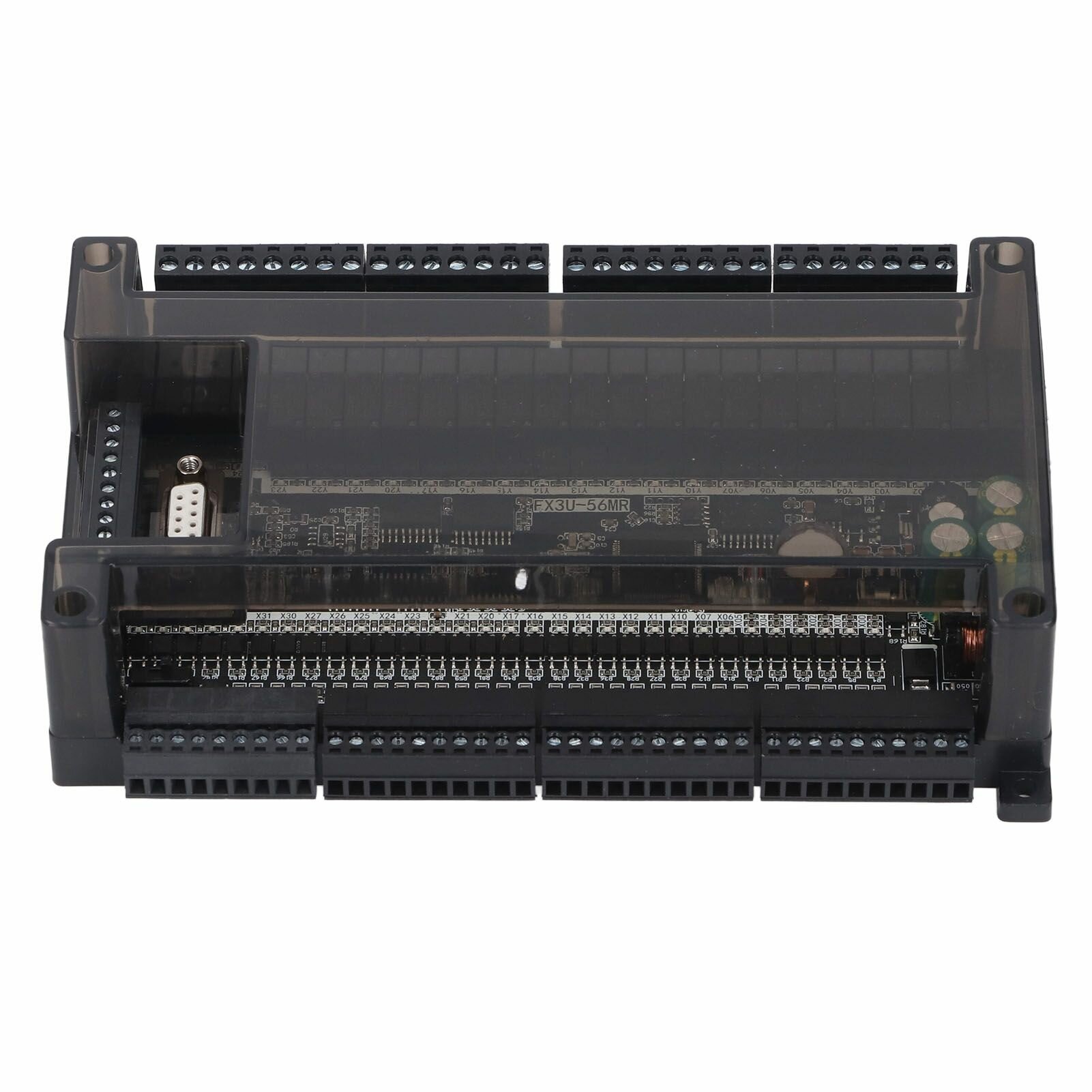 Программируемый контроллер PLC, высокоскоростной счетчик импульсов DC24V, 32 входа, 24 выхода, в кор