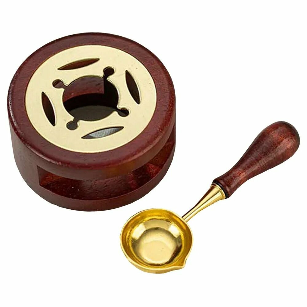 Набор для сургуча AS327 Ложка для сургуча коричневый