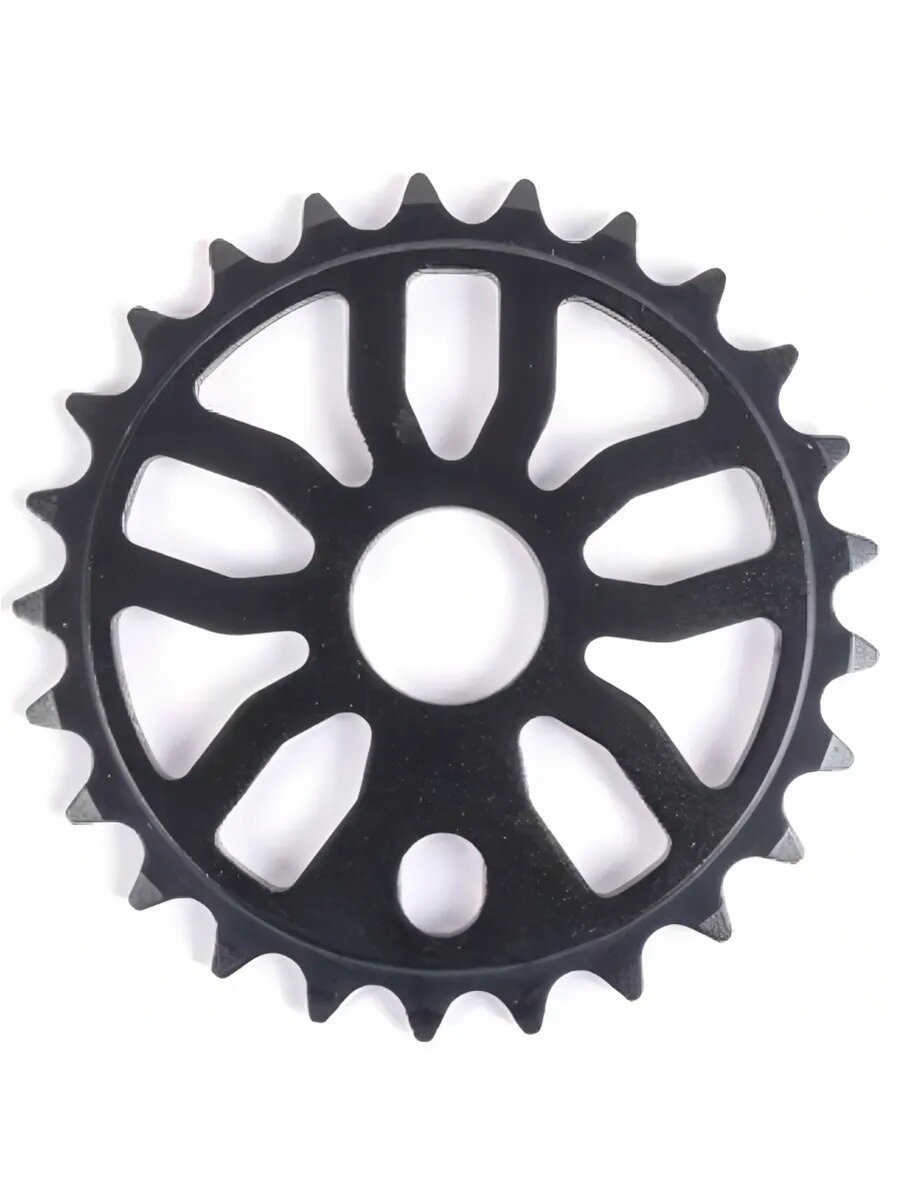 Звезда передняя для BMX Samox CW-1416M 25T алюм, черная SPR-CW-1416M-25-G