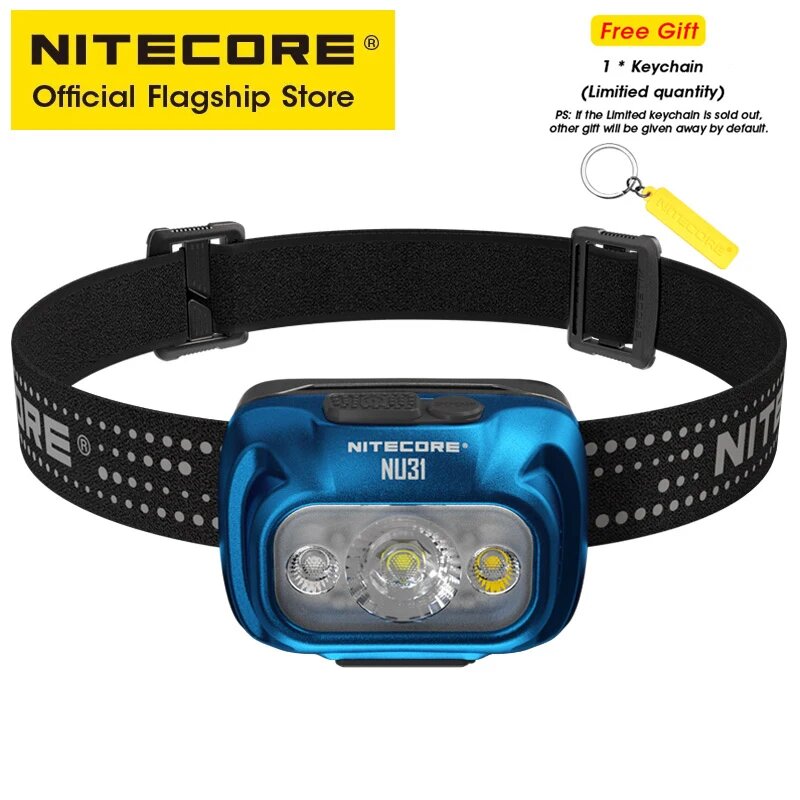 NITECORE NU31 налобный фонарь 550 люмен Blue Style
