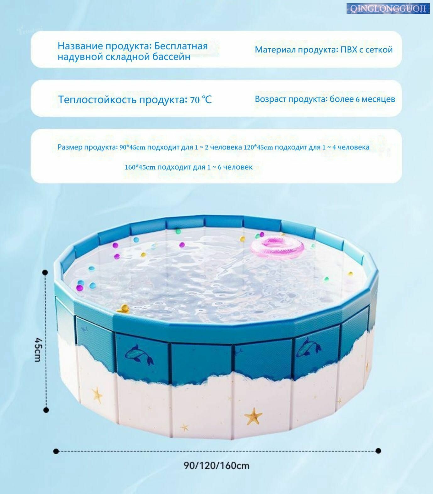 Бассейны для дачи каркасные, Бассейн каркасный круглый,