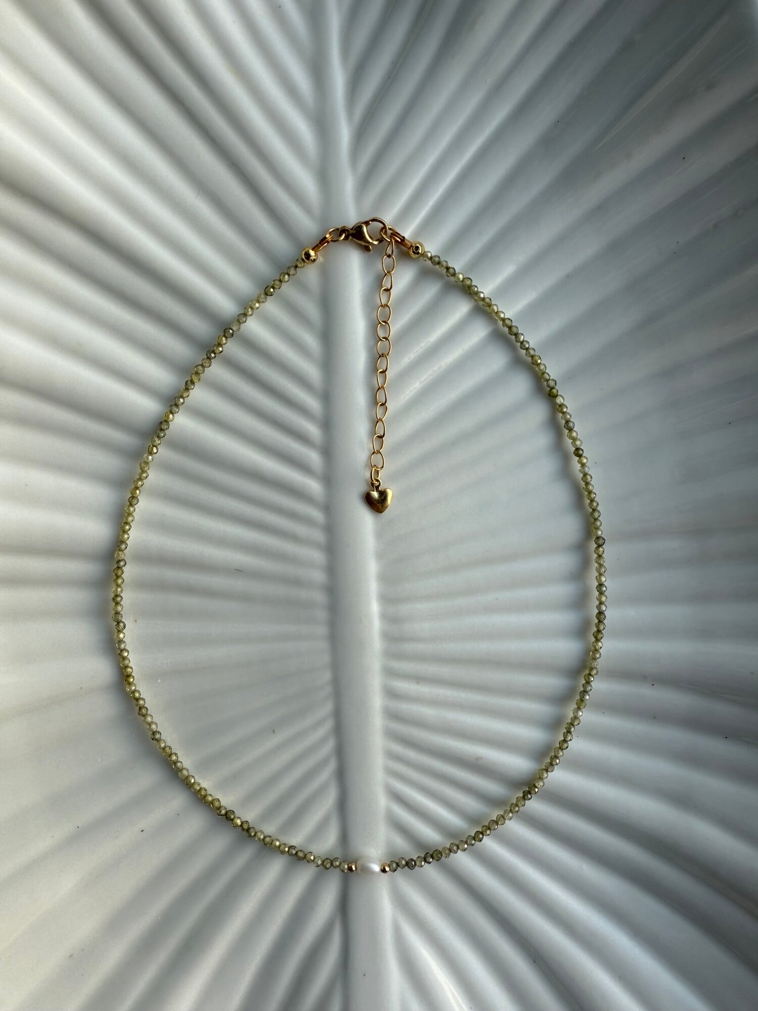 Чокер, циркон