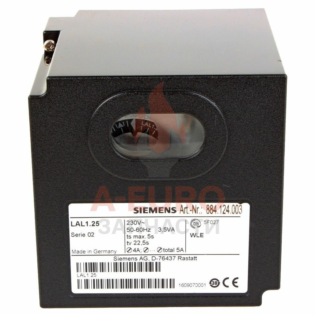 Блок управления горением Siemens LAL1.25