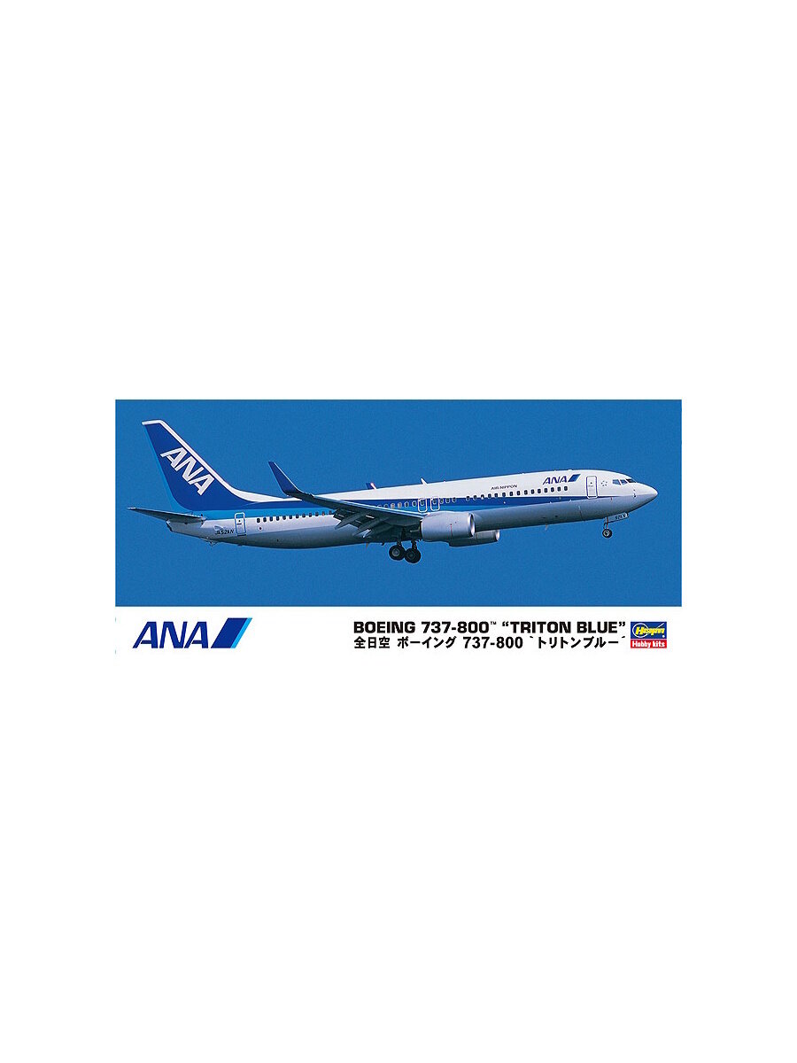 Пассажирский самолет ANA BOEING 737-800 "TRITON BLUE" 1:200 10737