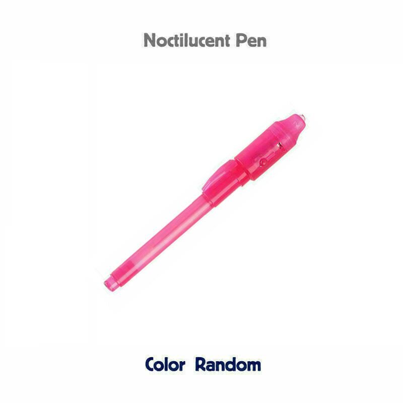 Магическая доска для рисования creative a5/a4/a3 с светящимся стилусом для образовательных игр, стилус, случайный цвет