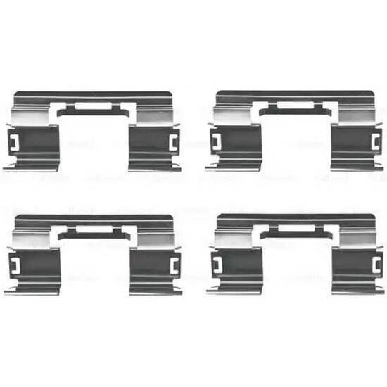 Ремкомплект тормозных колодок передних Bosch для CHEVROLET Cruze, 1987474746