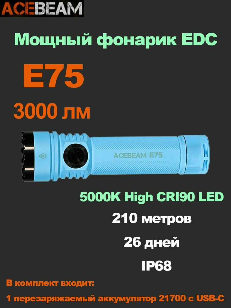 Acebeam Фонарь-прожектор